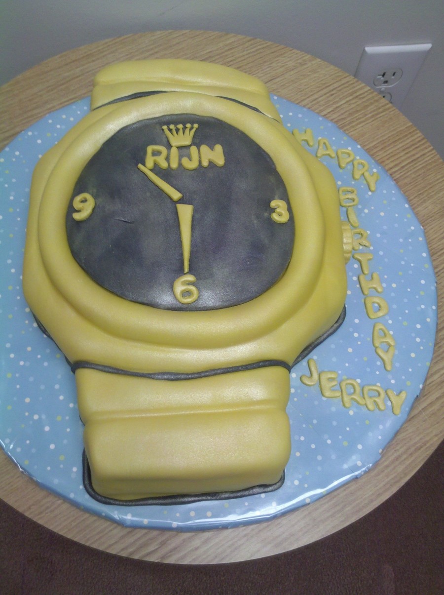 Watch Cake - CakeCentral.com