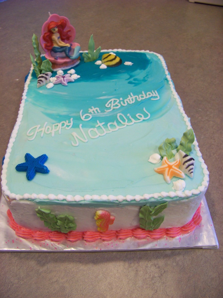 Ariel Birthday Cake - CakeCentral.com