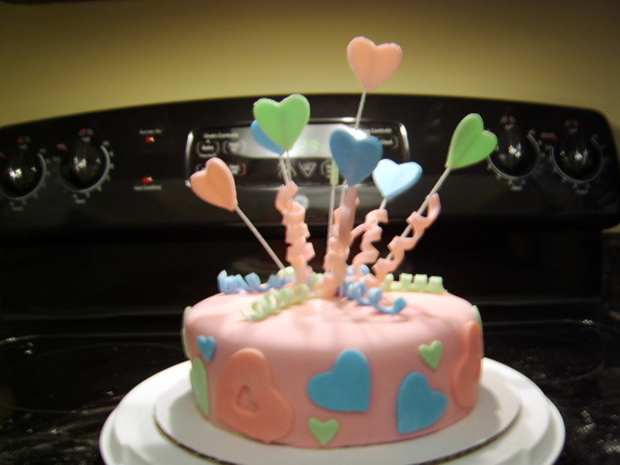 Happy Hearts - CakeCentral.com