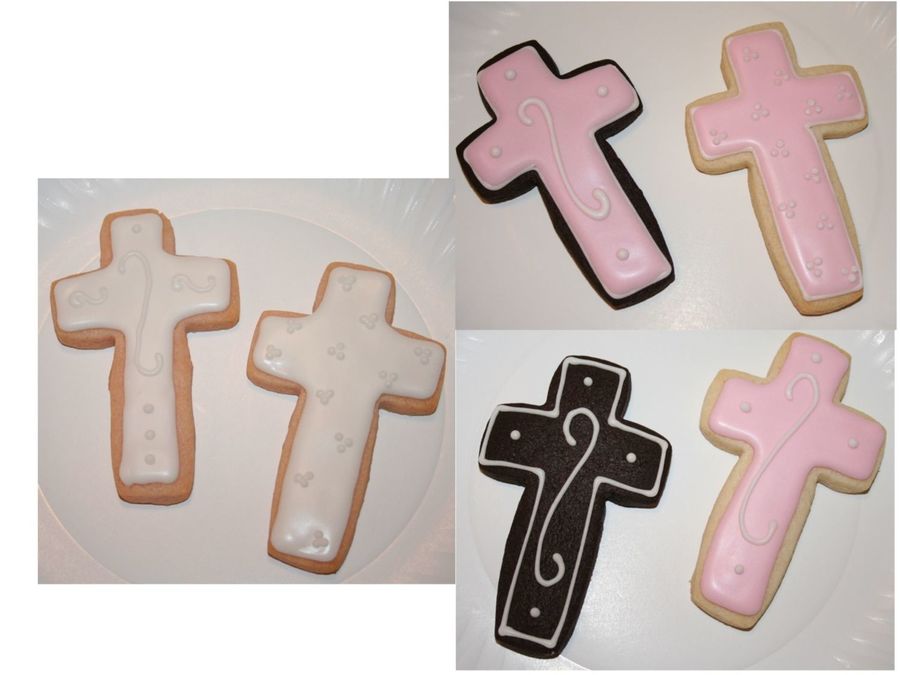 More 1St Communion Cross Cookies - CakeCentral.com
