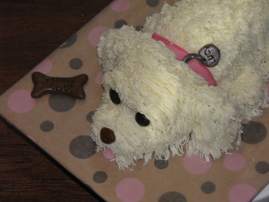 Little White Dog - CakeCentral.com