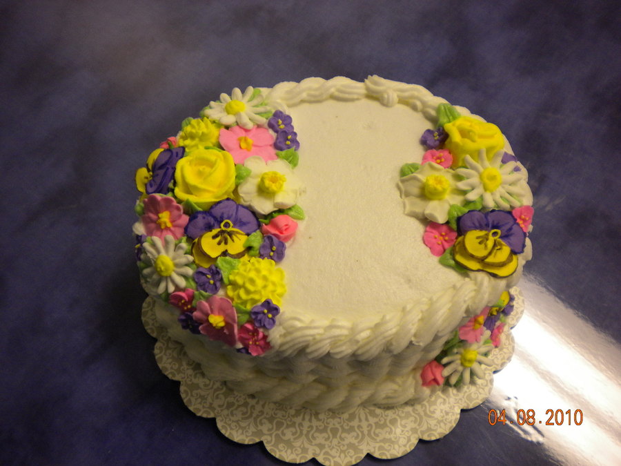 Second Cake Class Cake - CakeCentral.com