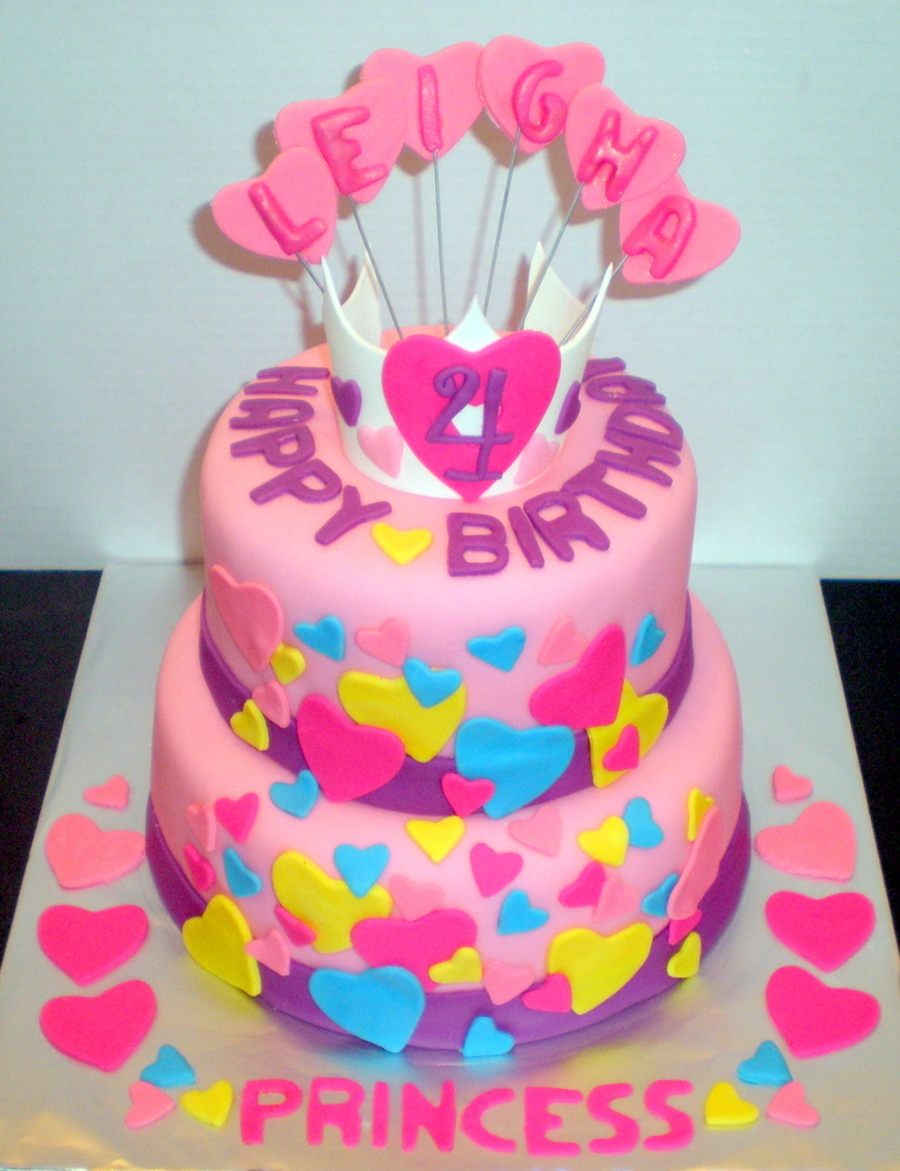 Princess Of Hearts - CakeCentral.com