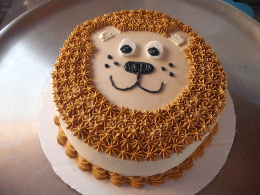 Lion's Head Cake - CakeCentral.com