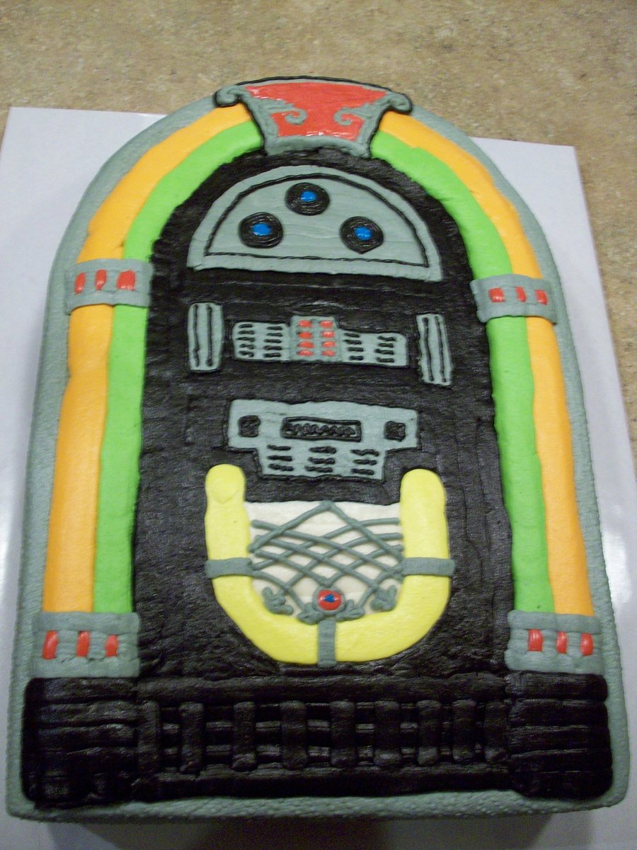 Large Juke Box - CakeCentral.com