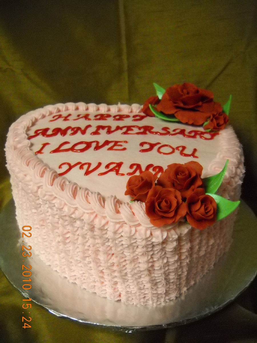 Red Rose Cake - CakeCentral.com