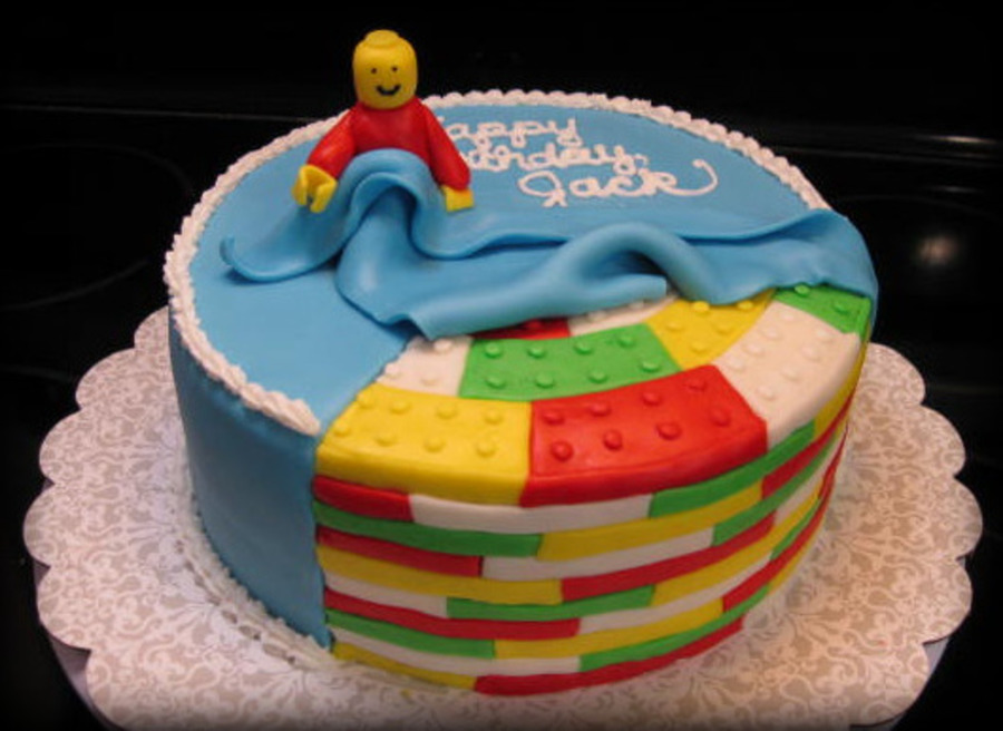 Lego Birthday Cake - CakeCentral.com