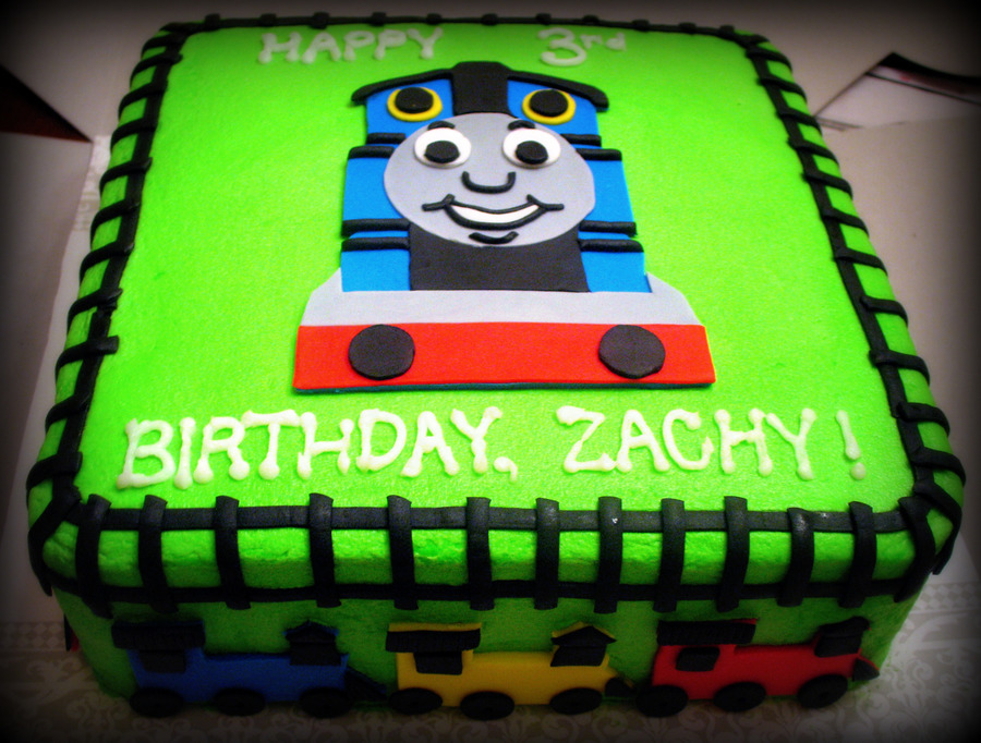 Thomas Birthday Cake - CakeCentral.com