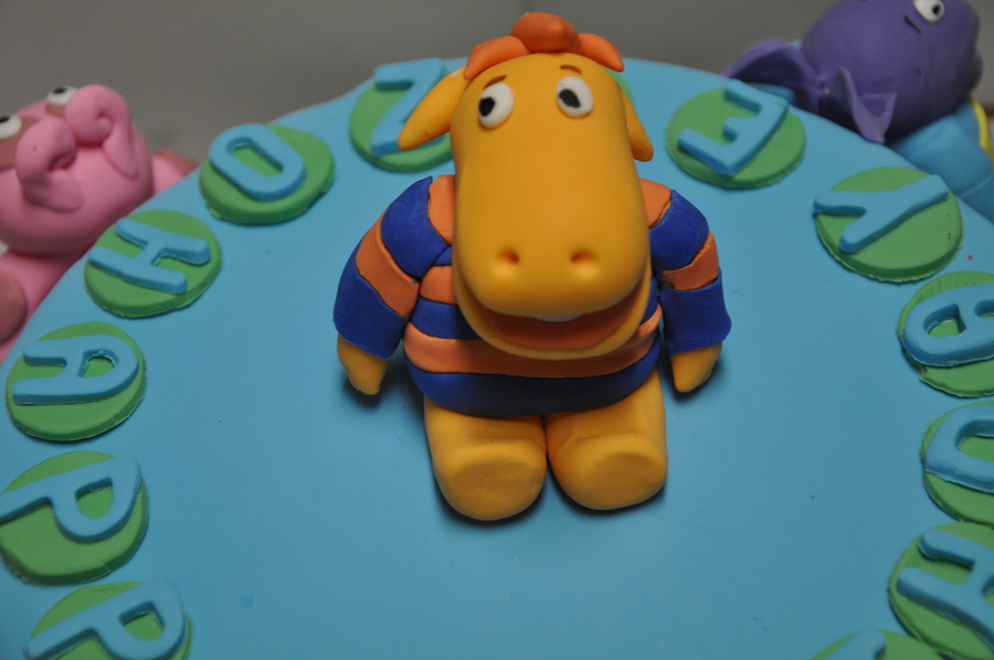 Backyardigan Cake - CakeCentral.com