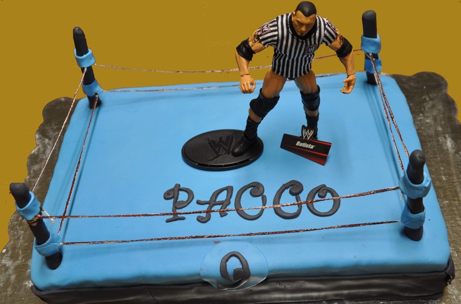 Wwe Cake - CakeCentral.com
