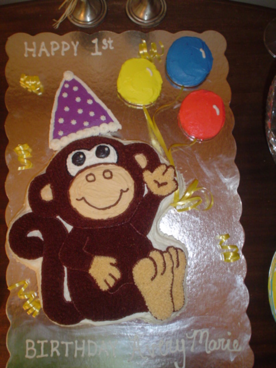 Monkey Cake - CakeCentral.com