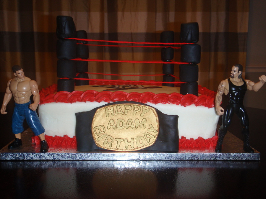 Wwf Cake - CakeCentral.com