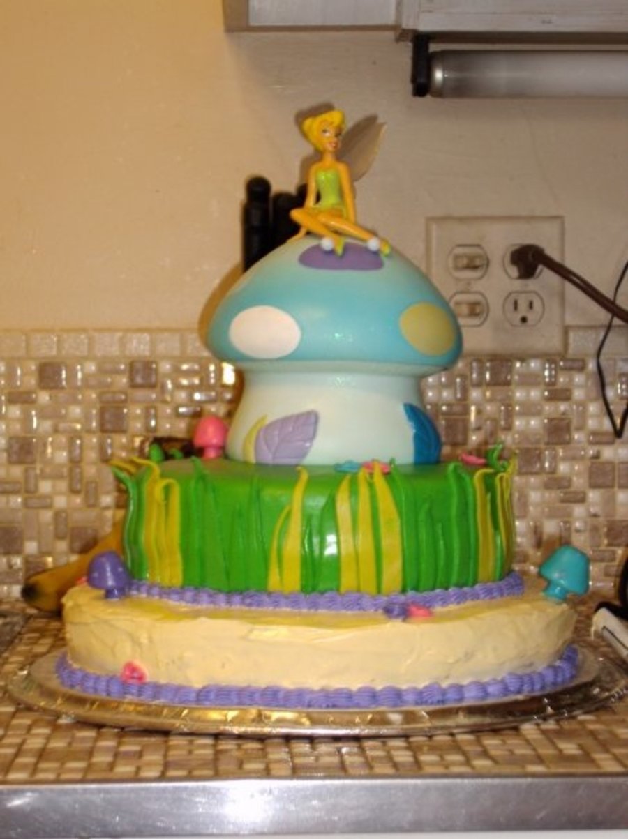 Tinkerbell Birthday Cake - CakeCentral.com