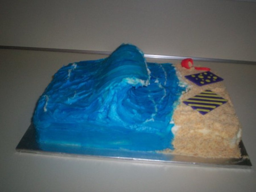 Wave Cake - CakeCentral.com