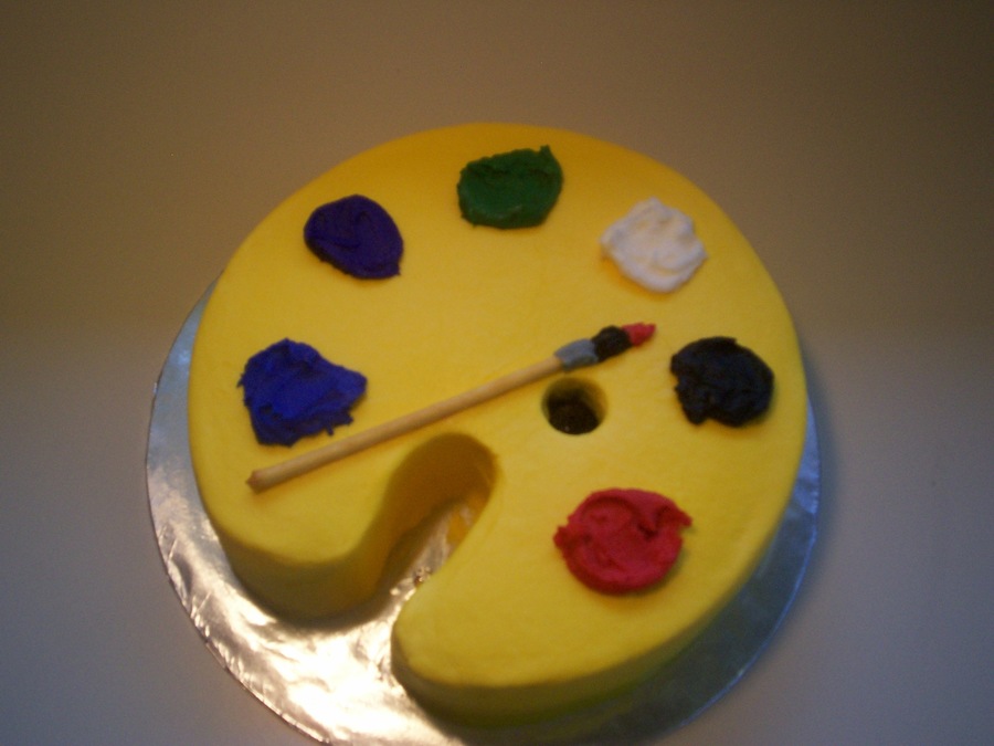 Artist's Cake - CakeCentral.com