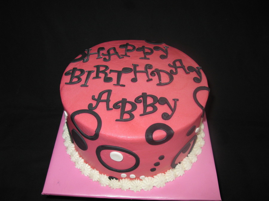 Mod Birthday - CakeCentral.com