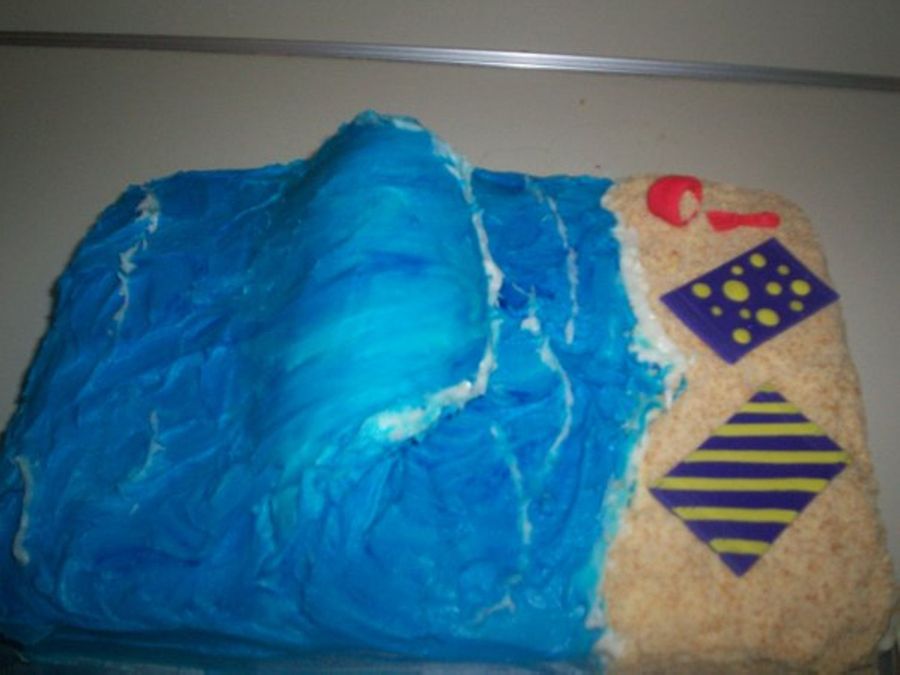 Wave Cake - CakeCentral.com