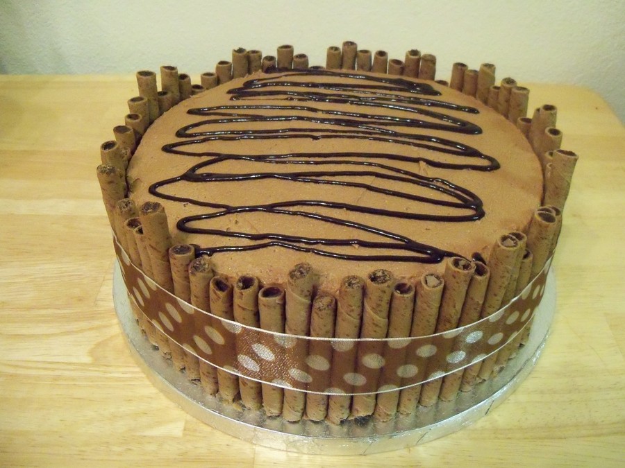 Chocolate Sin Cake - CakeCentral.com