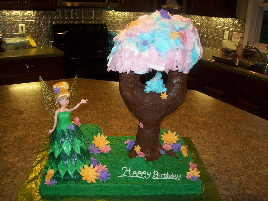 Tinkerbell Pixie Hollow - CakeCentral.com