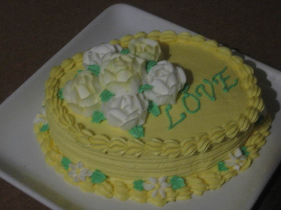 My 2Nd Cake! - CakeCentral.com