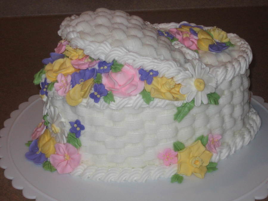 Flower Basket - CakeCentral.com
