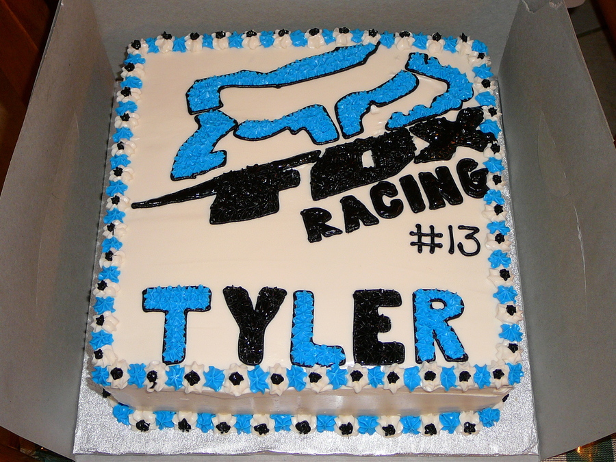Fox Racing - CakeCentral.com