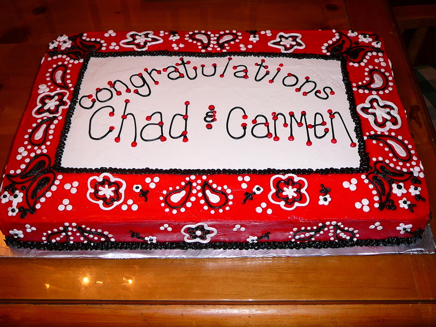 Bandana Cake - CakeCentral.com