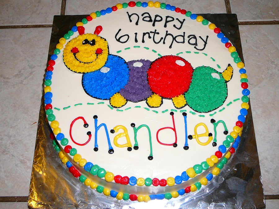 Baby Einstein Caterpillar - CakeCentral.com
