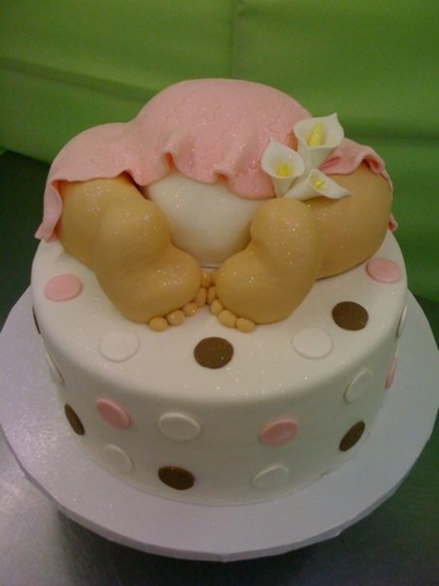 Baby Butt Cake - CakeCentral.com