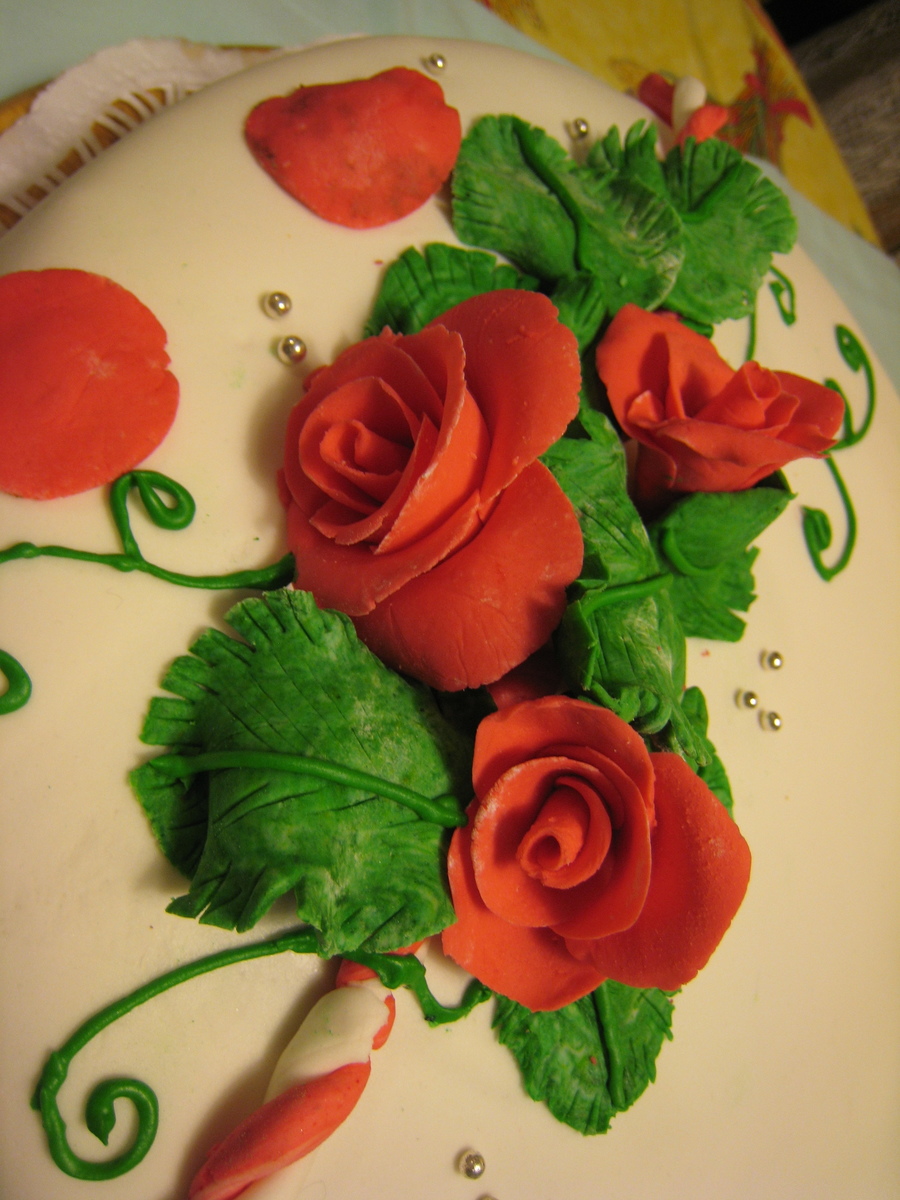 Lovely Roses - CakeCentral.com