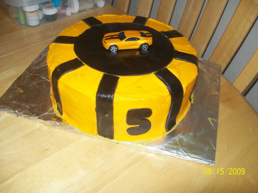 Transformer Cake Bumble Bee - CakeCentral.com