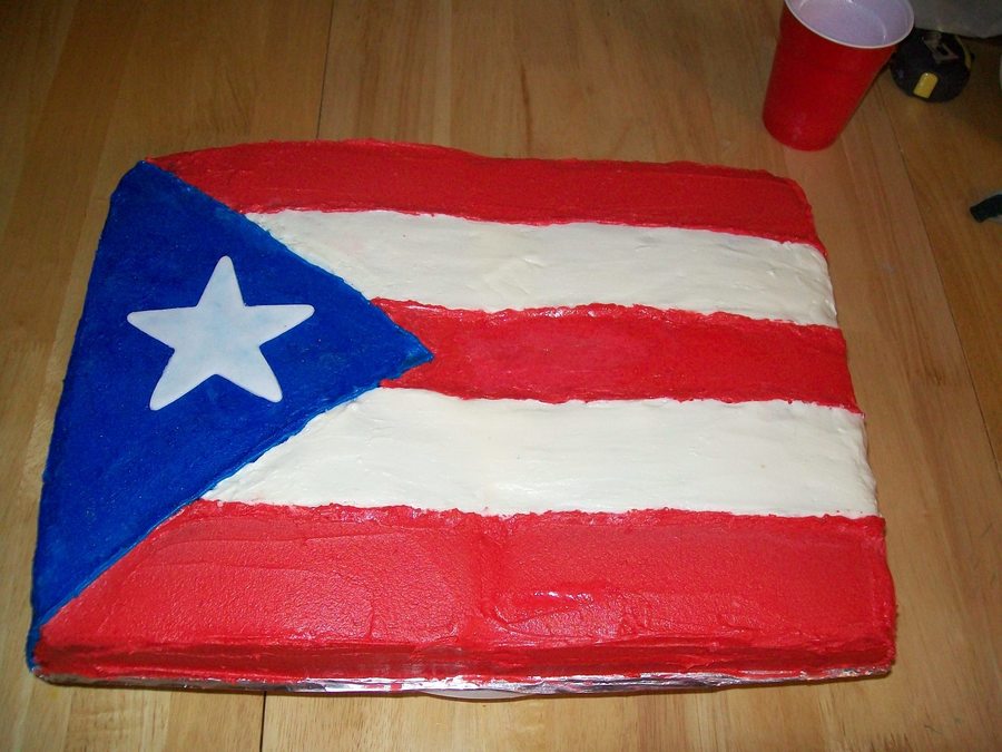 Puerto Rico Flag - CakeCentral.com