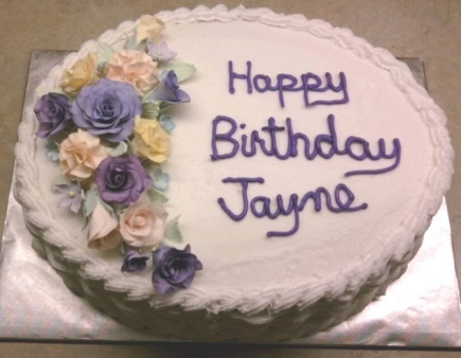 Birthday Cake For Jayne - CakeCentral.com