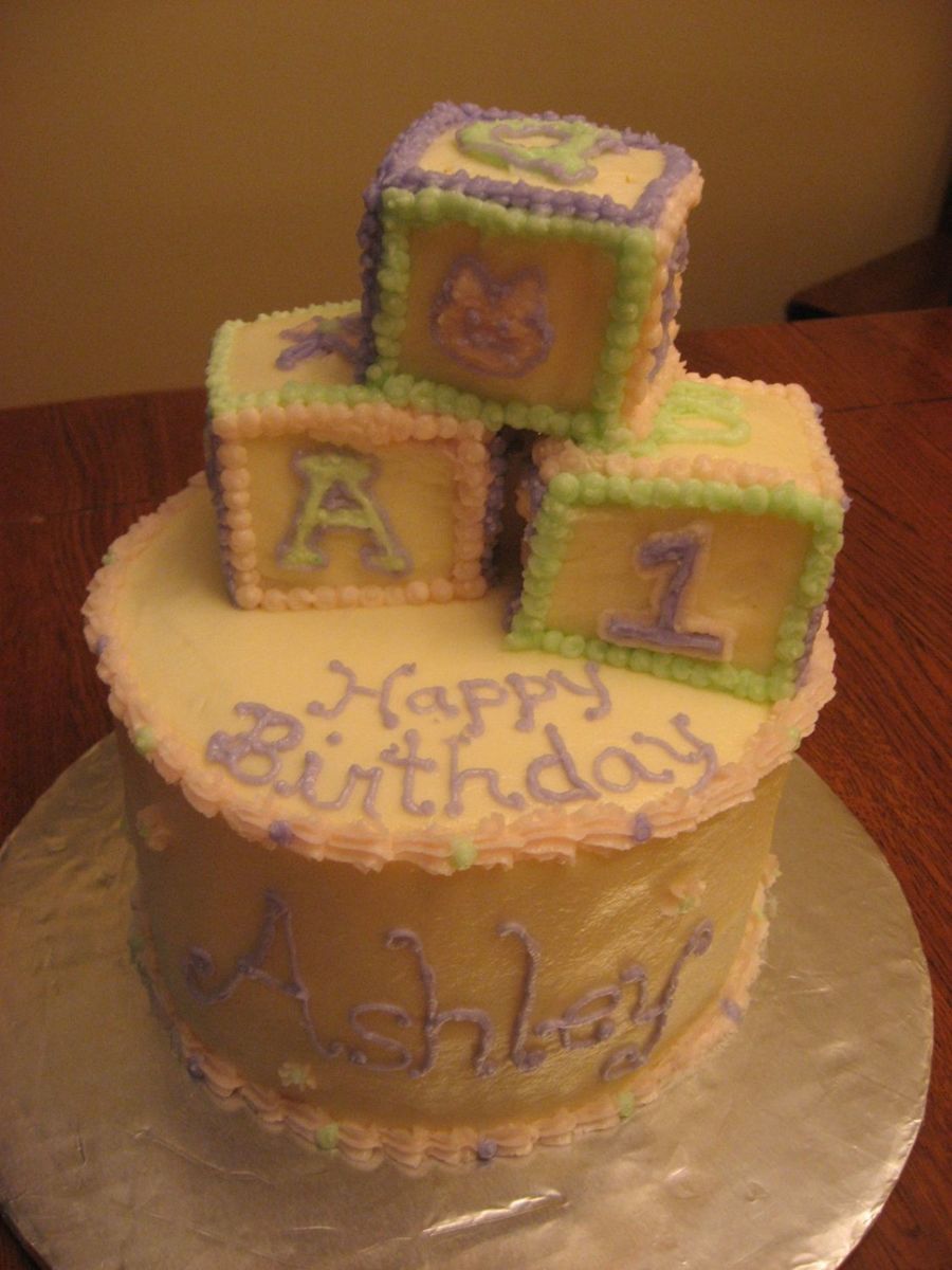 Baby Blocks - CakeCentral.com