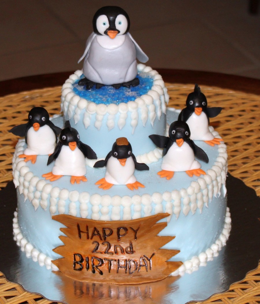 Happy Feet Cake - CakeCentral.com