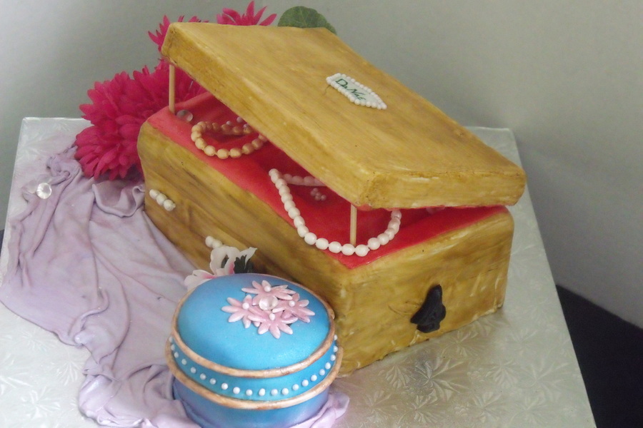 Jewelry Box Cake - CakeCentral.com