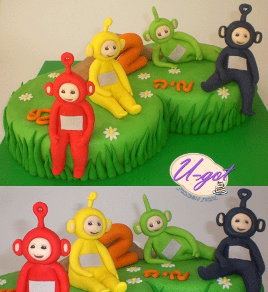 Teletubbies Cake - CakeCentral.com