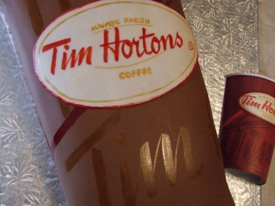 Tim Horton's Cup - CakeCentral.com