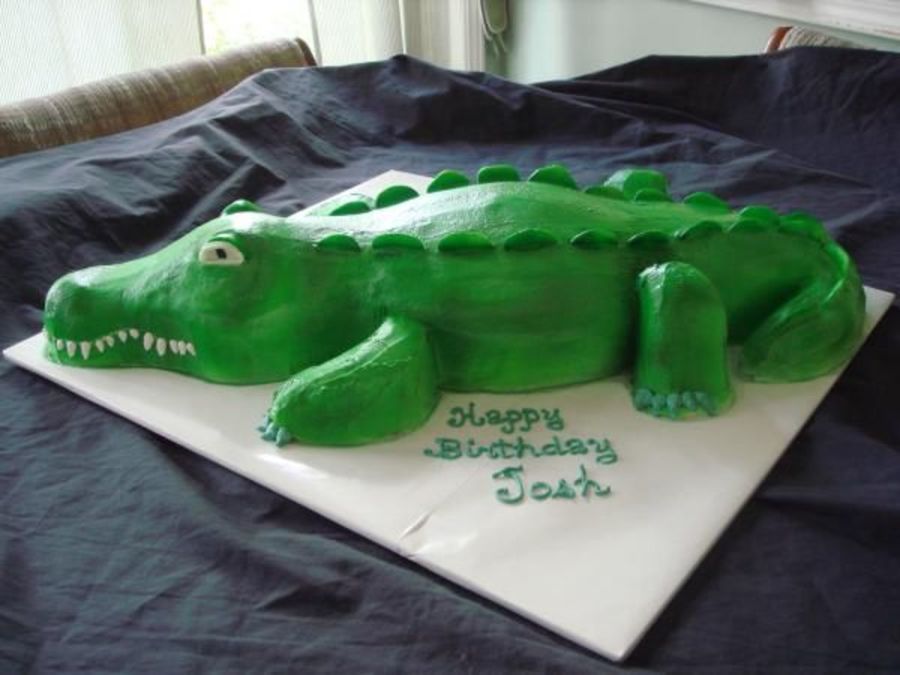 Crocodile Cake - CakeCentral.com