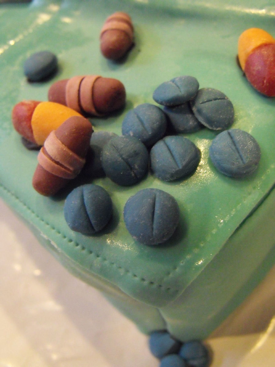 Nurse Scrubs Cake W/ Edible Instruments - CakeCentral.com