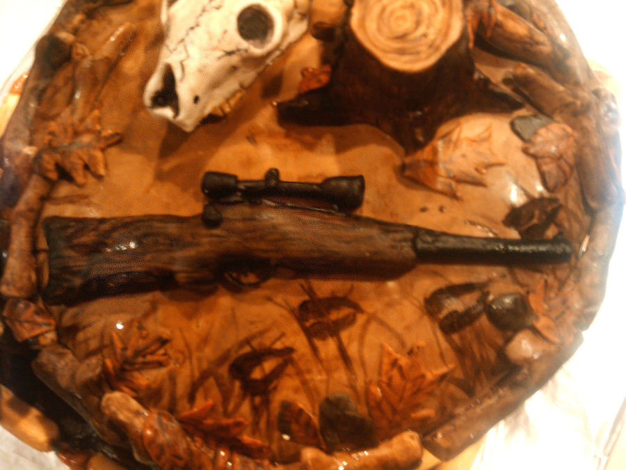 Elk Hunting / Redneck Cake - CakeCentral.com