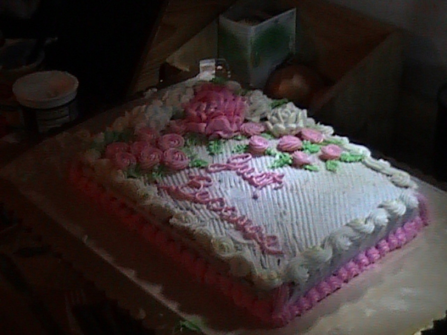 My Second Cake - CakeCentral.com