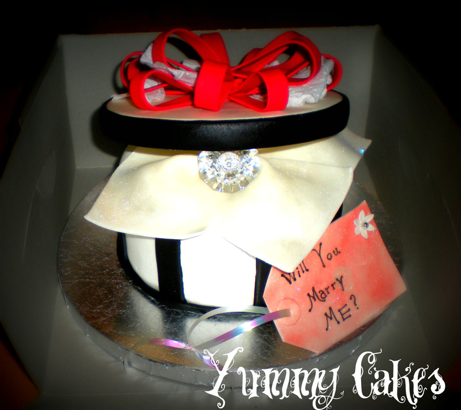 Proposal Cake - CakeCentral.com