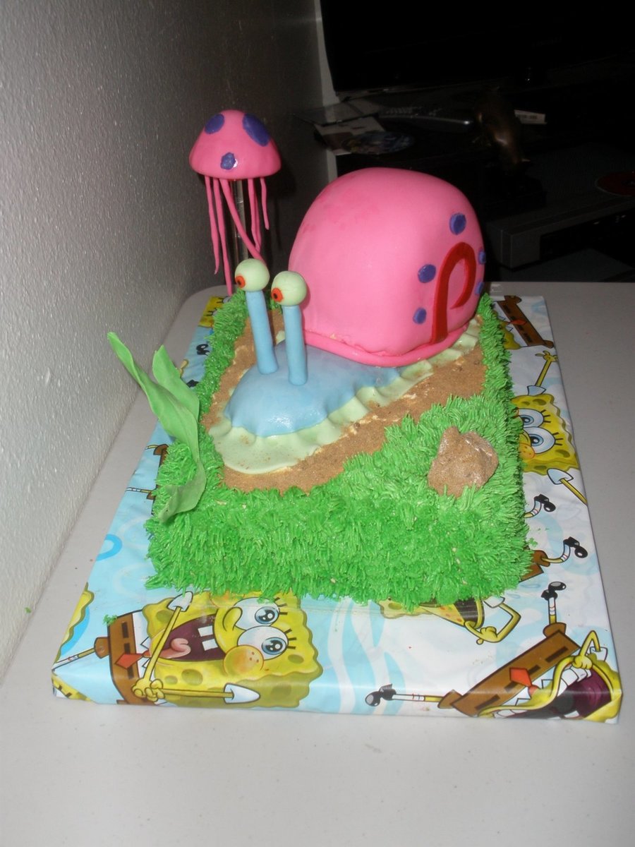 Gary From Spongebob - CakeCentral.com