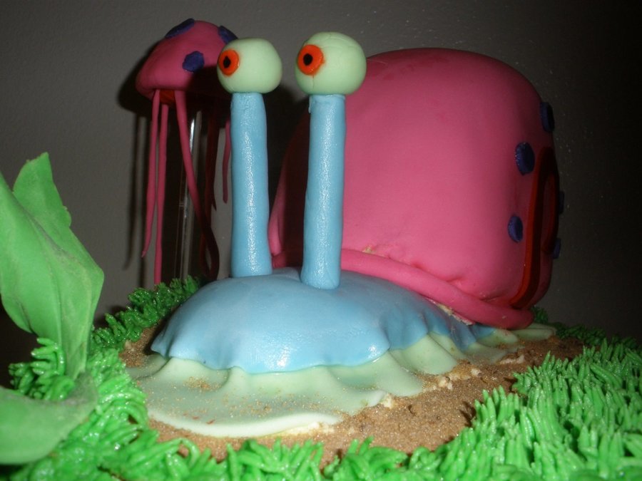Gary From Spongebob - CakeCentral.com