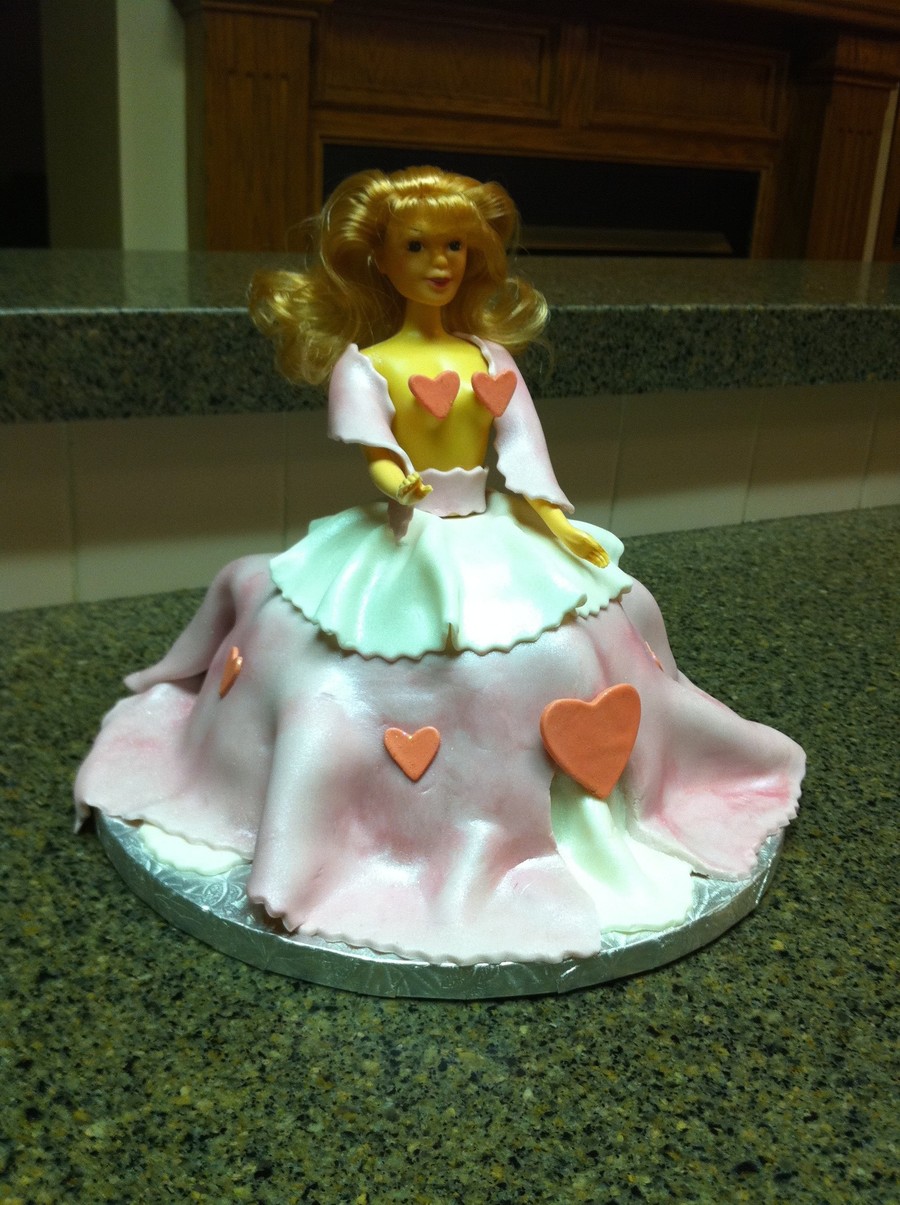 Barbie Cake For A Plastic Surgeon - CakeCentral.com