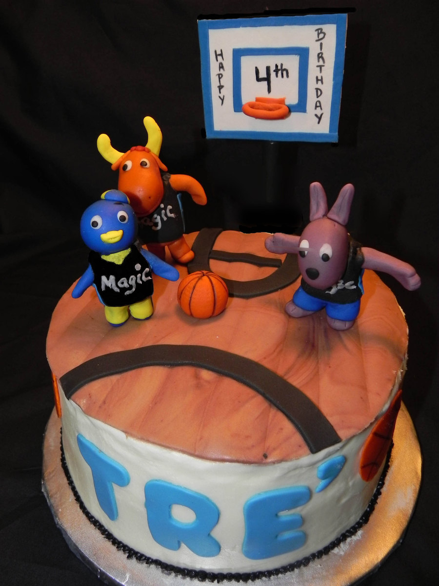 Orlando Magic Backyardigans - CakeCentral.com
