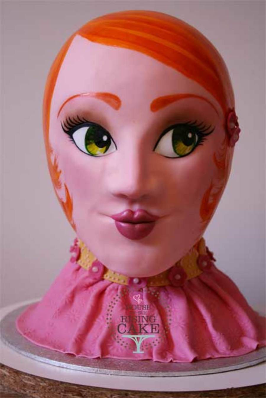 Mannequin Bust Cake - CakeCentral.com