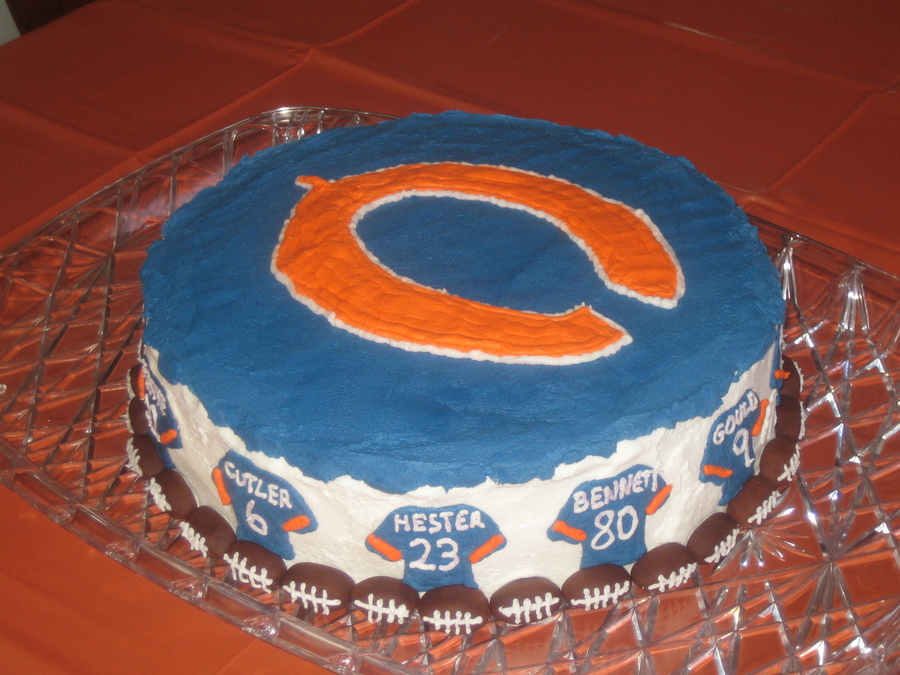 Chicago Bears Cakes - CakeCentral.com