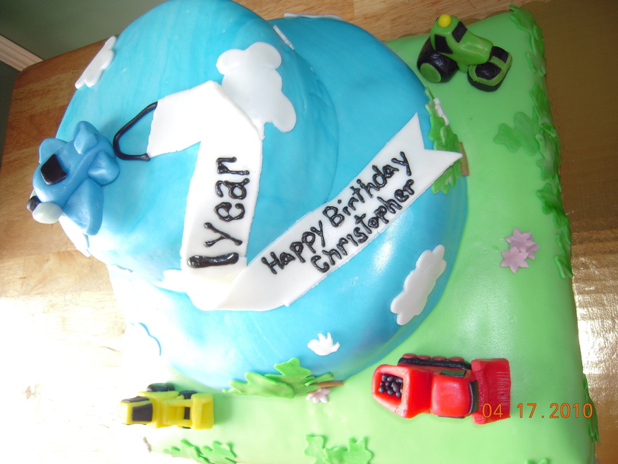 Building Team Birthday Cake - CakeCentral.com